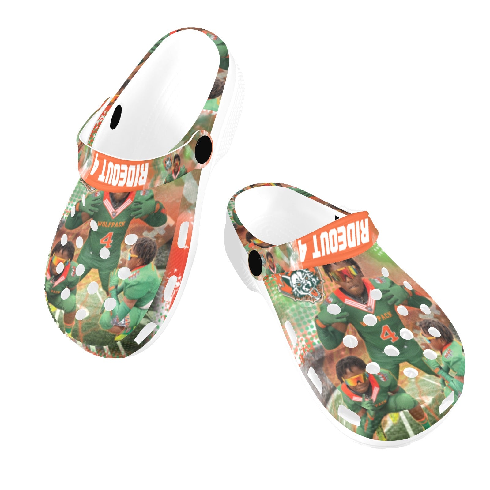 Custom personalized Print Foam Clogs for Kids – Rideout Custom Designs4